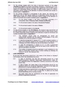 Land Requirement for CBSE Affiliation/Land Ownership Norms for CBSE ...