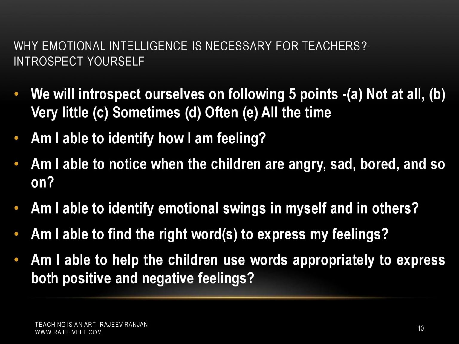 How to Develop Emotional Intelligence for Effective Classroom ...