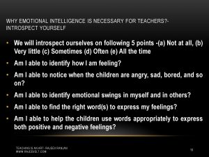 How to Develop Emotional Intelligence for Effective Classroom ...