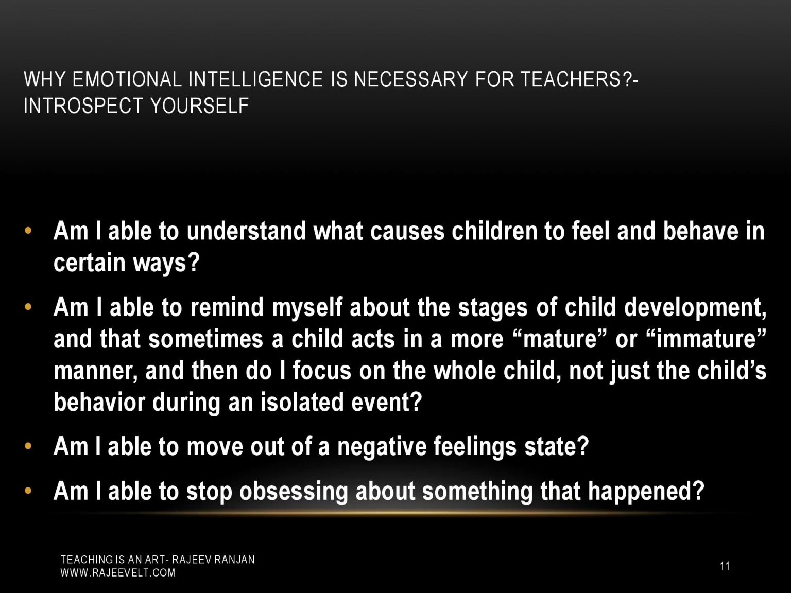 How to Develop Emotional Intelligence for Effective Classroom ...