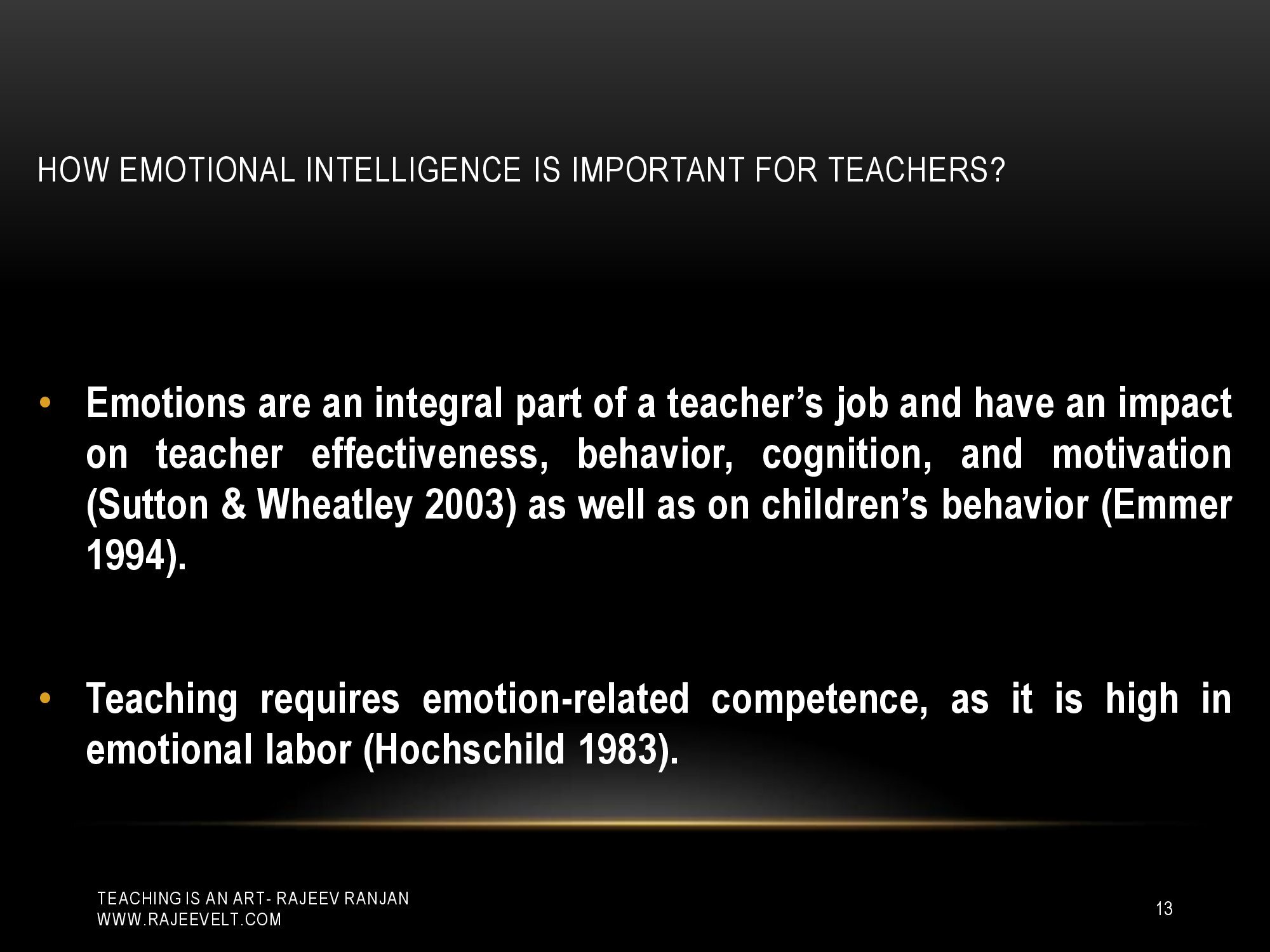 How to Develop Emotional Intelligence for Effective Classroom ...