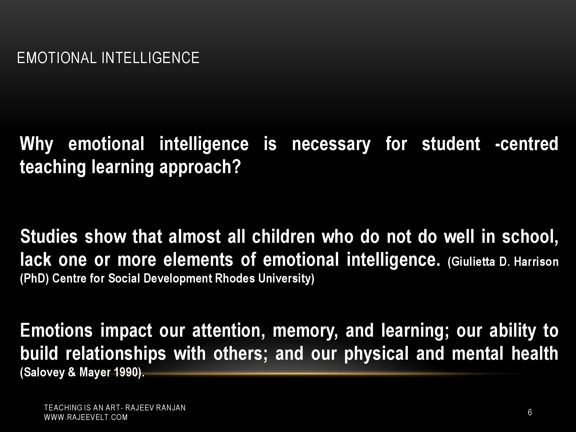 How to Develop Emotional Intelligence for Effective Classroom ...