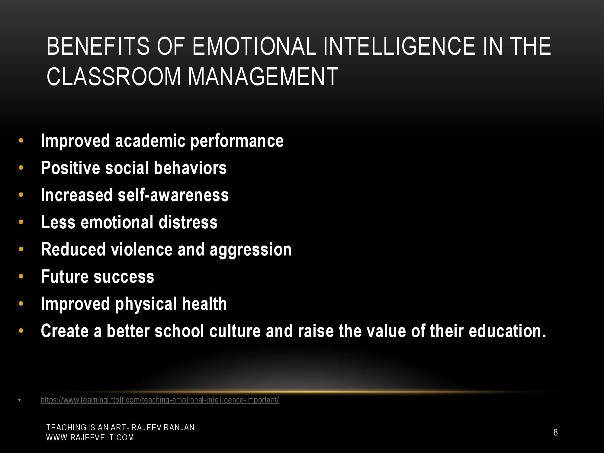 How to Develop Emotional Intelligence for Effective Classroom ...
