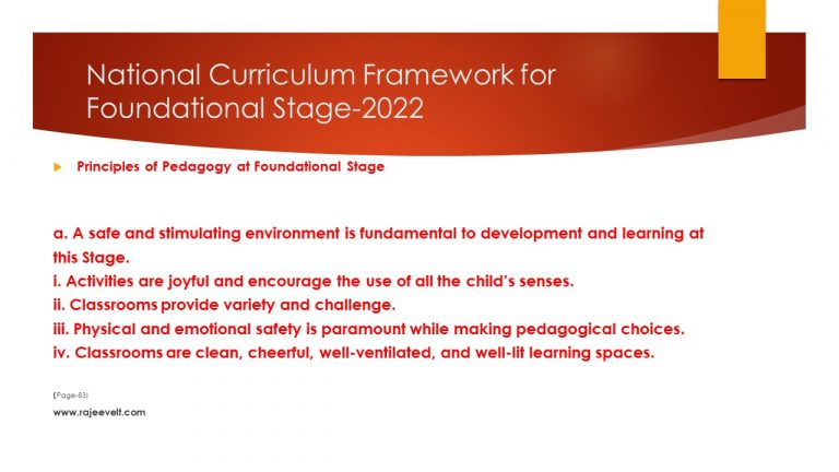 Highlights of National Curriculum Framework-NCF-2022 – School Education ...