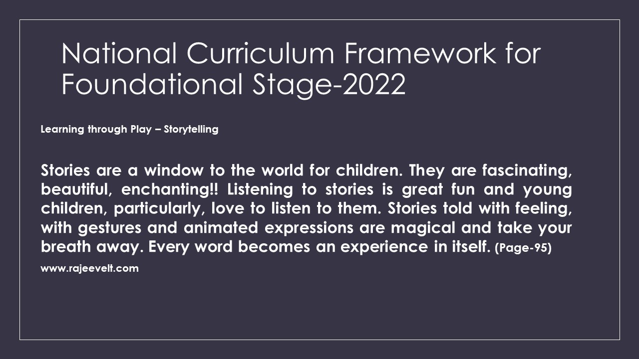 Story-based Approach at Foundational Stage – School Education Solutions