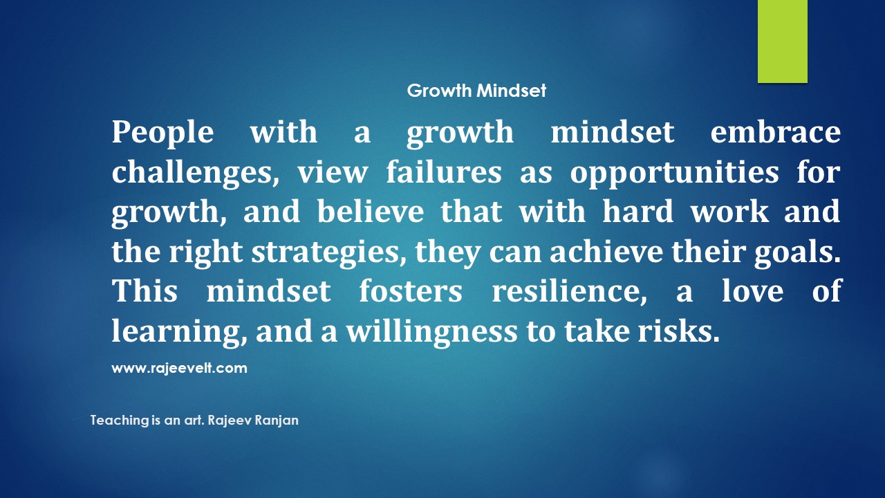 Importance and Benefits of Growth Mindset in School – School Education ...