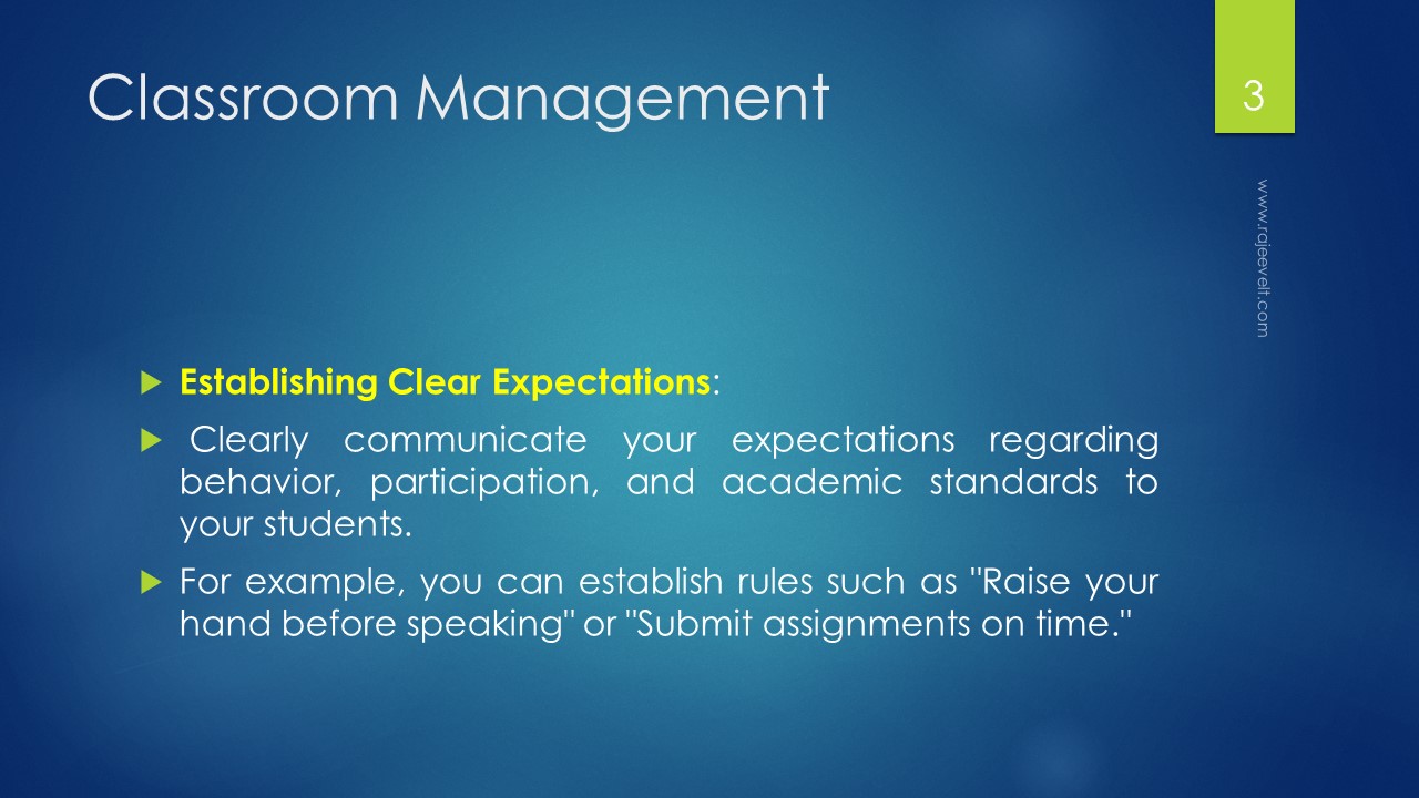 Effective Classroom Management Tips for Teachers – School Education ...