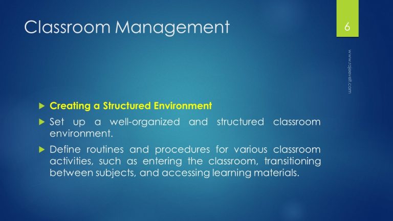 Effective Classroom Management Tips for Teachers – School Education ...